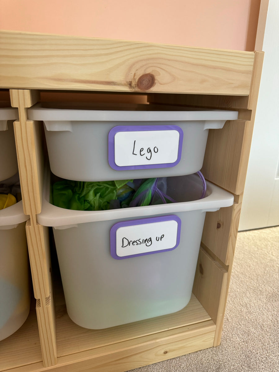 Acrylic Storage Label – Letterly UK