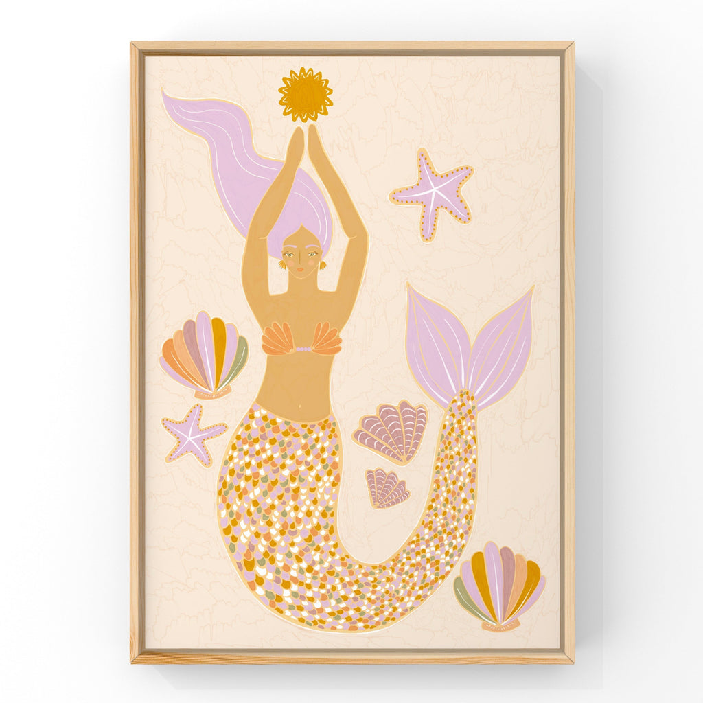 Sea Goddess Mermaid | Art Print – Letterly UK